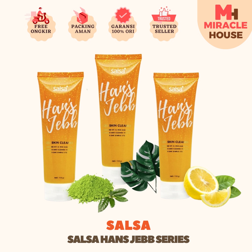 Jual SALSA Hans Jebb Peeling Gel Perontok Daki Salsa HansJebb Lemon ...