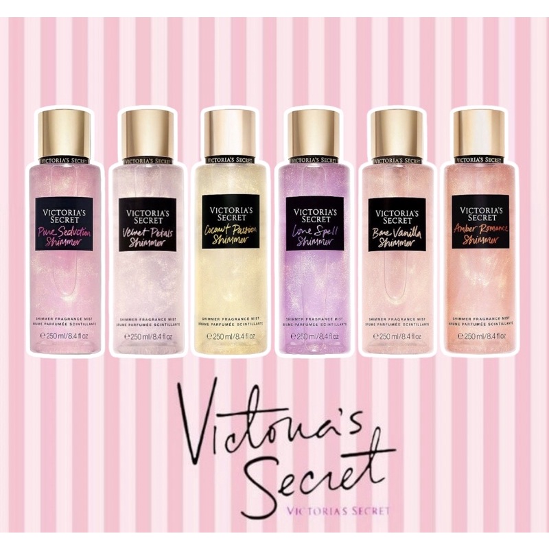 Jual Victoria Secret Body Mist Shimmer Series 250ML | Shopee Indonesia