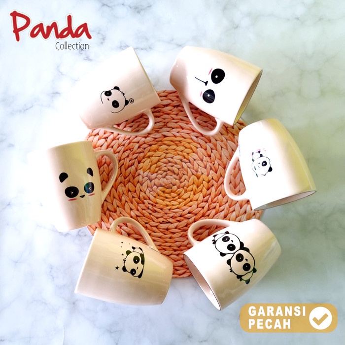Jual HOMECO 1pcs Mug Tulip Corel 11oz Panda Collection | Gelas Minum ...