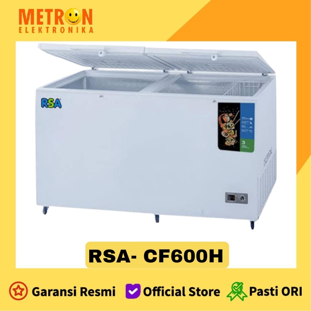 Jual RSA CF 600 H / CHEST FREEZER 500 LITER / CF600H | Shopee Indonesia