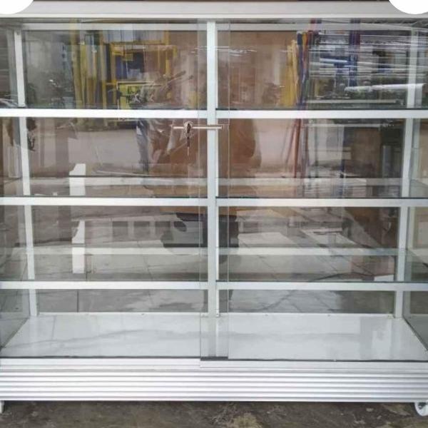 Jual etalase 120 cm lengkap dengan kunci | Shopee Indonesia