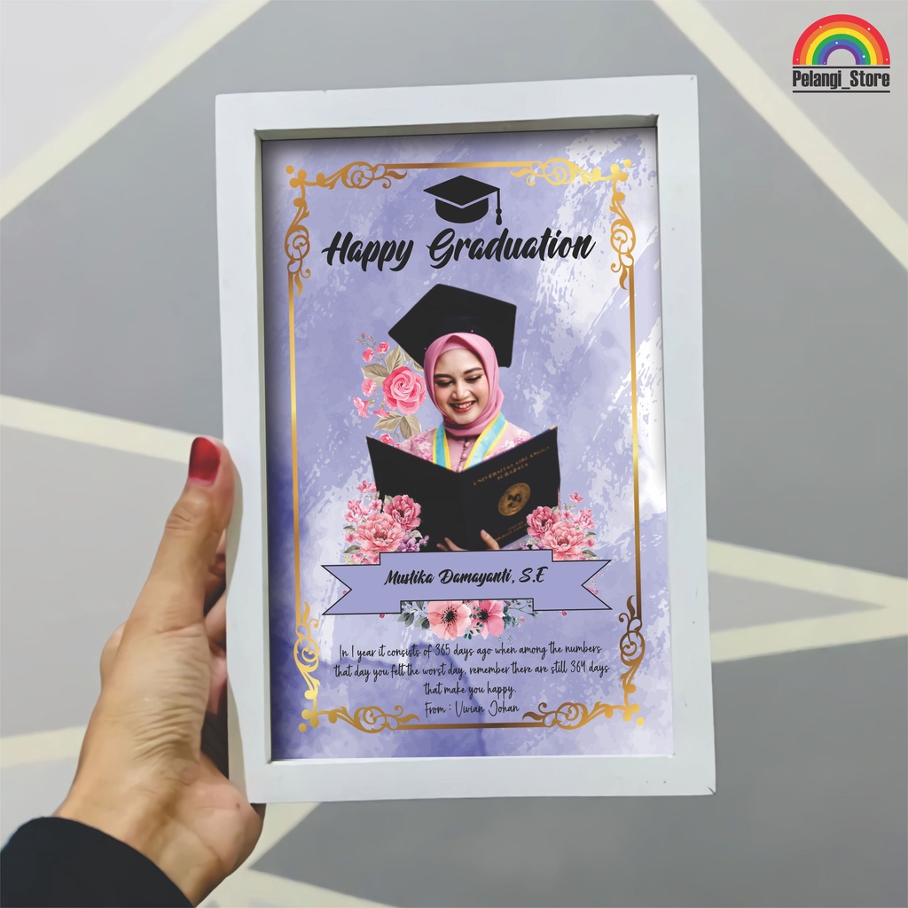 Jual (Sehari Jadi!!) Custom Kado Hadiah figura Wisuda Graduation ...