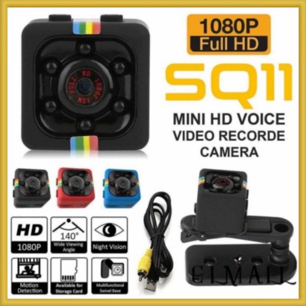 Jual Camera Mini DV HD Kecil SQ11 Portable Kamera Unik Diskon Pengintai ...