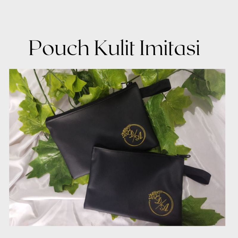 Jual Pouch kulit imitasi - Pouch kosmetik - Pouch kekinian - Souvenir ...