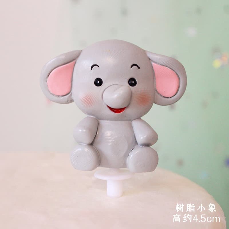 Jual topper animal / topper daun / topper hewan singa jerapah harimau ...