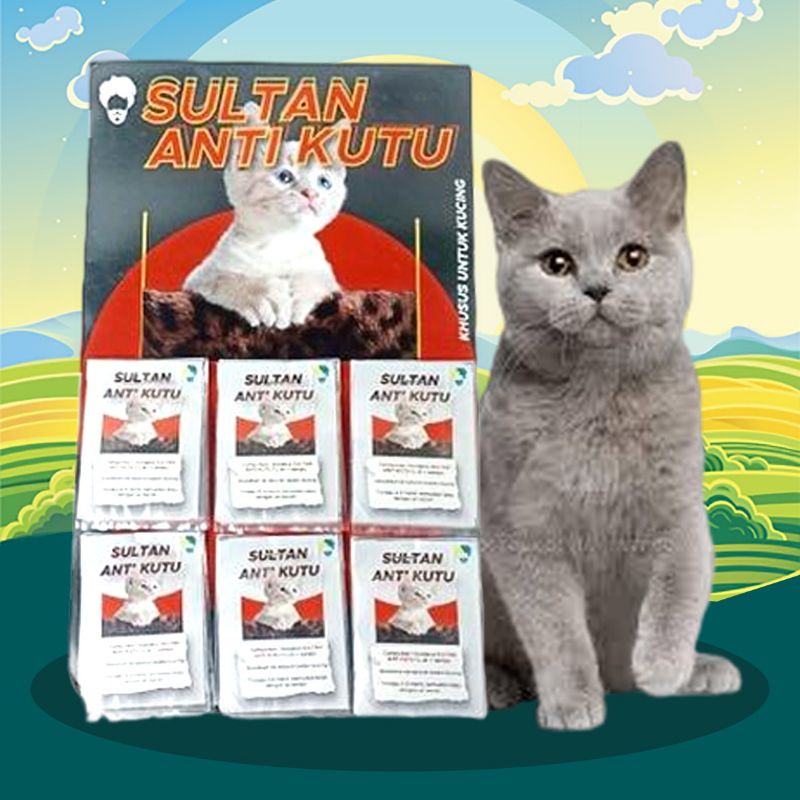 Jual SULTAN - Obat Kutu Kucing Pembasmi Kutu Kucing Anti Kutu Kucing ...