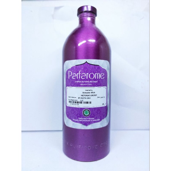 Jual Parfarome Deluxe - VS. ROMANTIC WISH | Bibit parfume murni segel ...
