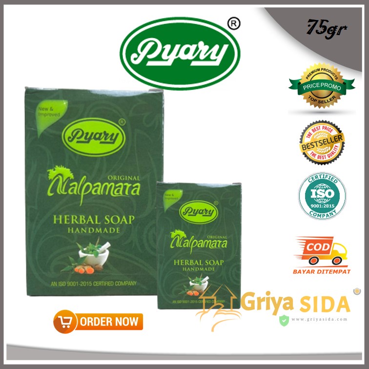 Jual Sabun Arab Pyary Nalpamara Soap 100% | Shopee Indonesia