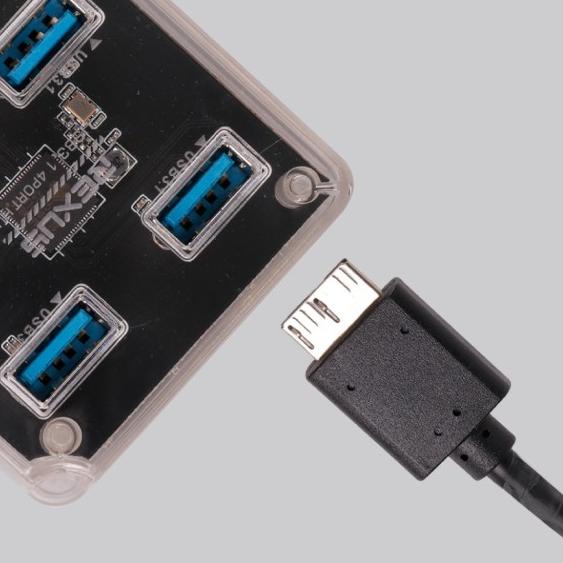 Jual Rexus USB Hub 3.1 H331 4 Port + Converter Type C | Shopee Indonesia