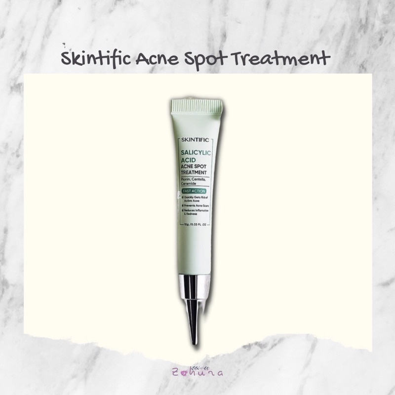 Jual SKINTIFIC - Salicylic Acid Acne Spot Treatment Gel 10g Anti acne ...