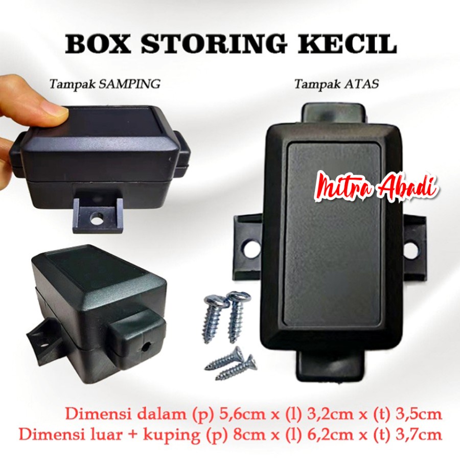 Jual Box Kotak STORING KECIL SERBAGUNA Ukuran 5,6 x 3,2 x 3,5 cm ...