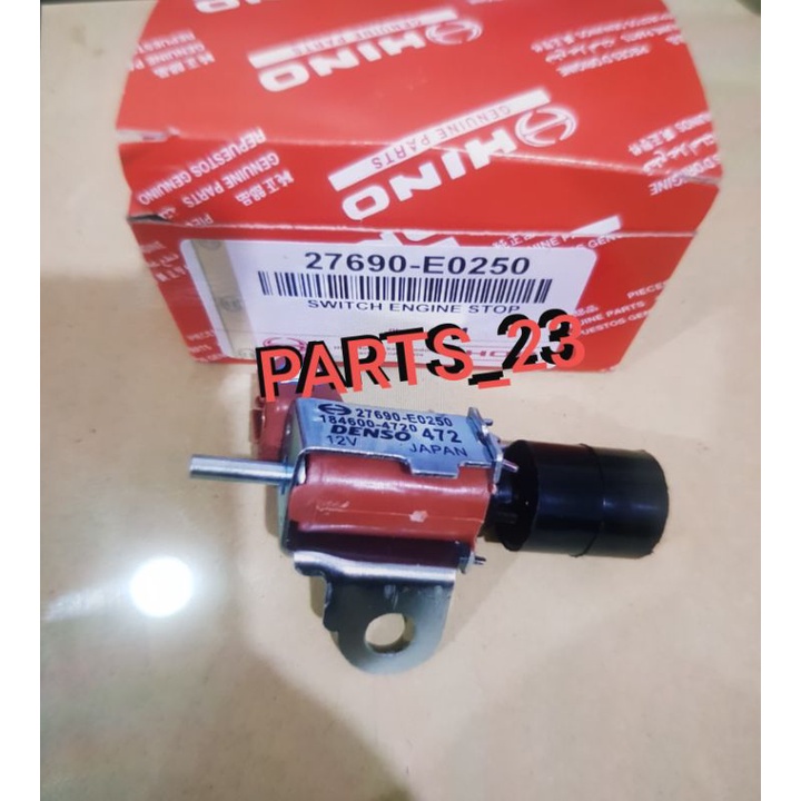 Jual Switch Engine Stop Hino Dyna 12v 12 Volt READY STOCK | Shopee ...