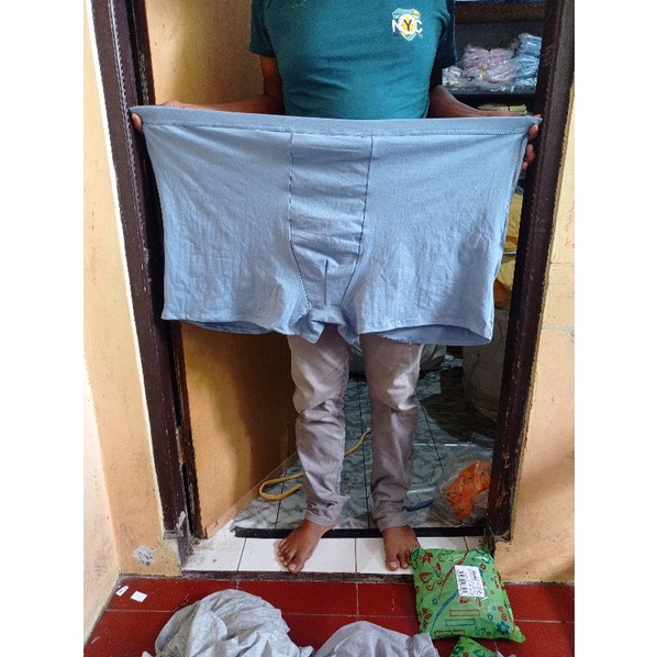 Jual Oyomo celana dalam pria big size boxer over size 8xl 9xl 12 xl 13xl berat 175kg 200kg super ...