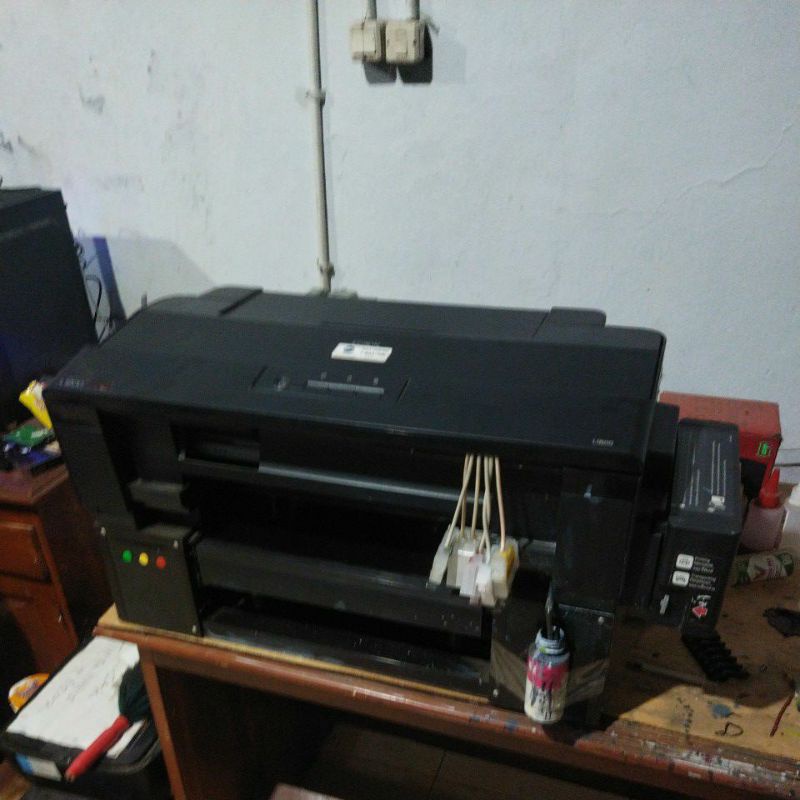 Jual PRINTER SABLON DIGITAL DTF DTG EPSON L1800 | Shopee Indonesia