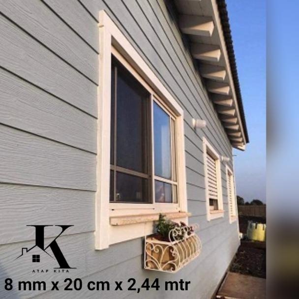 Jual Lisplank Grc 30 CM / TimberPlank Urat Kayu Grc / Lisplang Timber ...