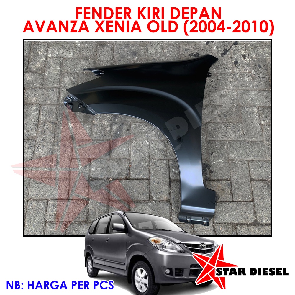 Jual SAYAP FENDER KIRI LH DEPAN TOYOTA AVANZA XENIA OLD (2004-2010 ...