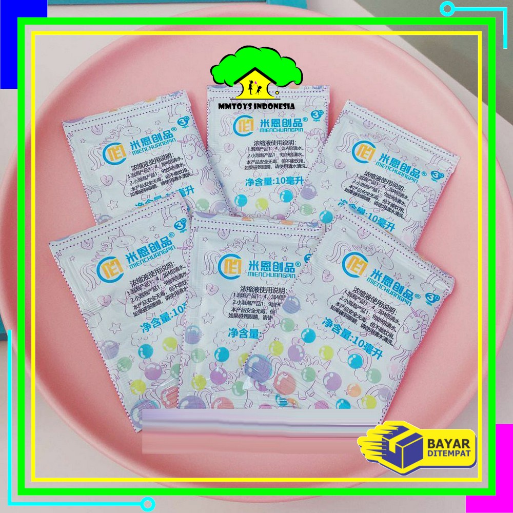 Jual MI-M174 REFILL Bubble Gun Isi Ulang Gelembung Sabun / Refill ...