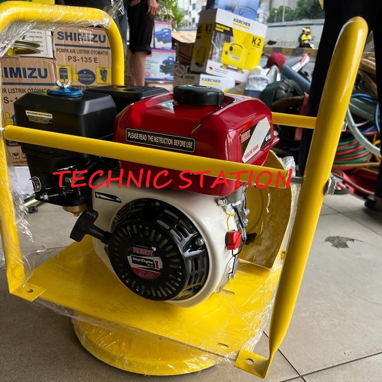 Jual Mesin vibrator engine cor beton bensin komplit selang 4mtr concrete vi | Shopee Indonesia