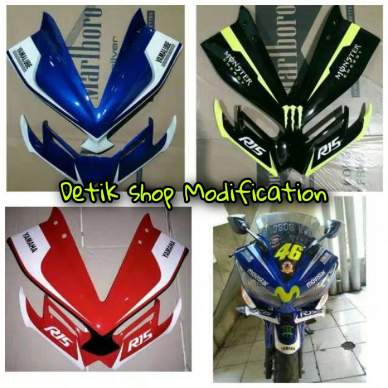 Jual TOPENG R15 V2 MODEL R25 TOPENG SIPIT R15 OLD V2 WINGLET R15 V2 ...