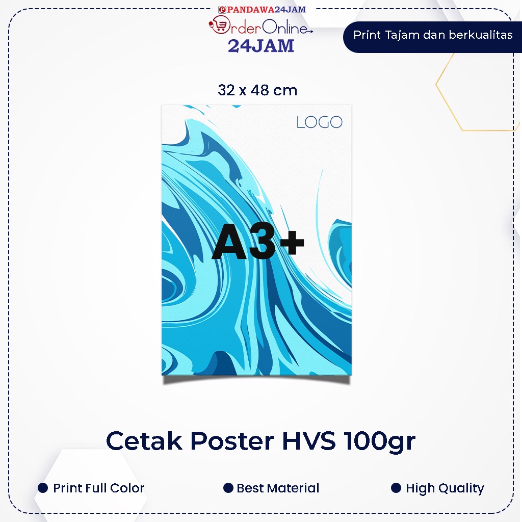 Jual CETAK POSTER A3+ | HVS 100gr | Shopee Indonesia