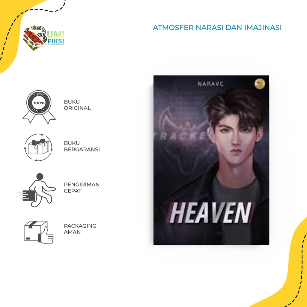 Jual Buku Novel Heaven - Naravc - Blackswan - Bumifiksi | Shopee Indonesia