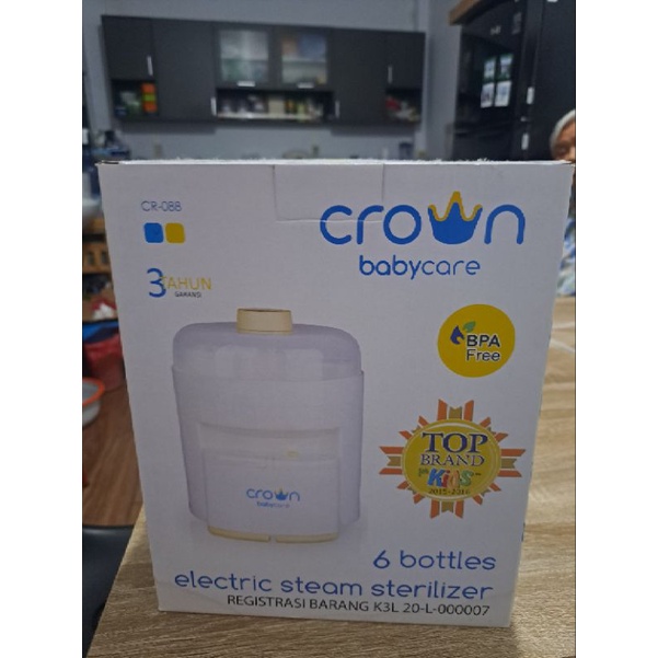Jual Crown Steam Sterilizer 6 bottles | Shopee Indonesia