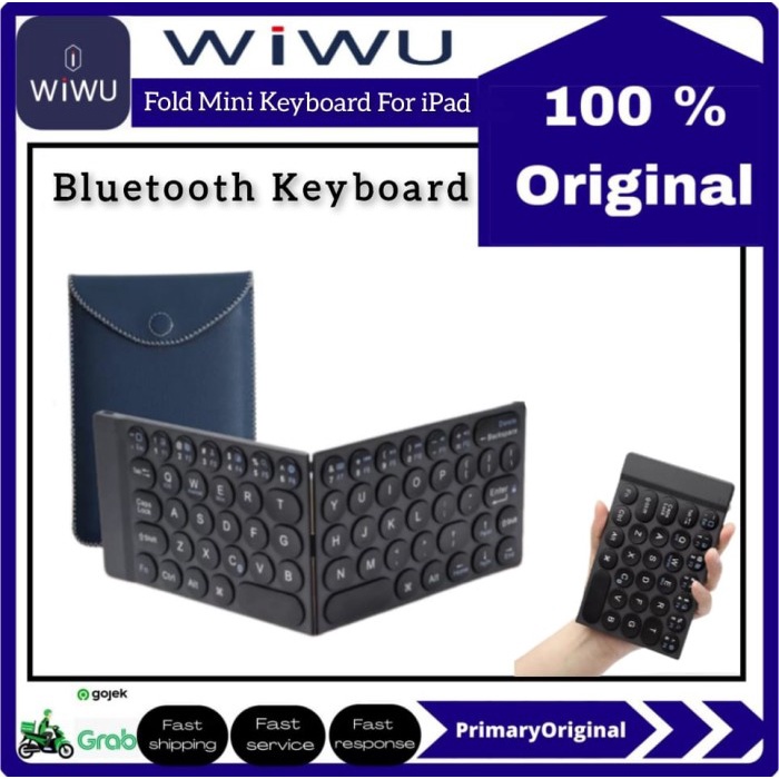 Jual Keyboard Fold Mini Keyboard Wiwu For Ipad Iphone Foldable ...