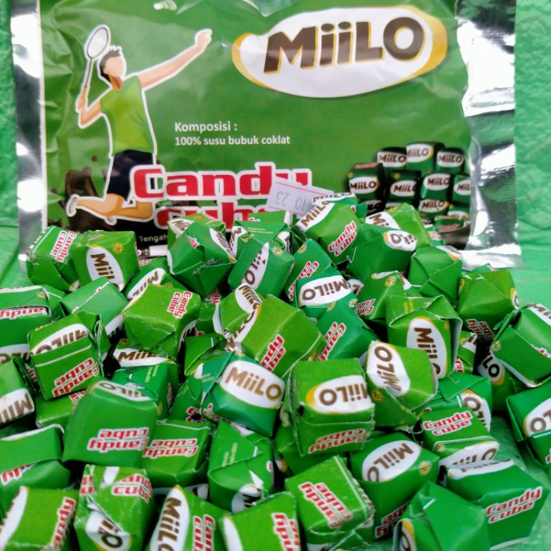 Jual 10 Pcs Permen MILO CANDY CUBE 100% Susu Bubuk Coklat Grosir ...