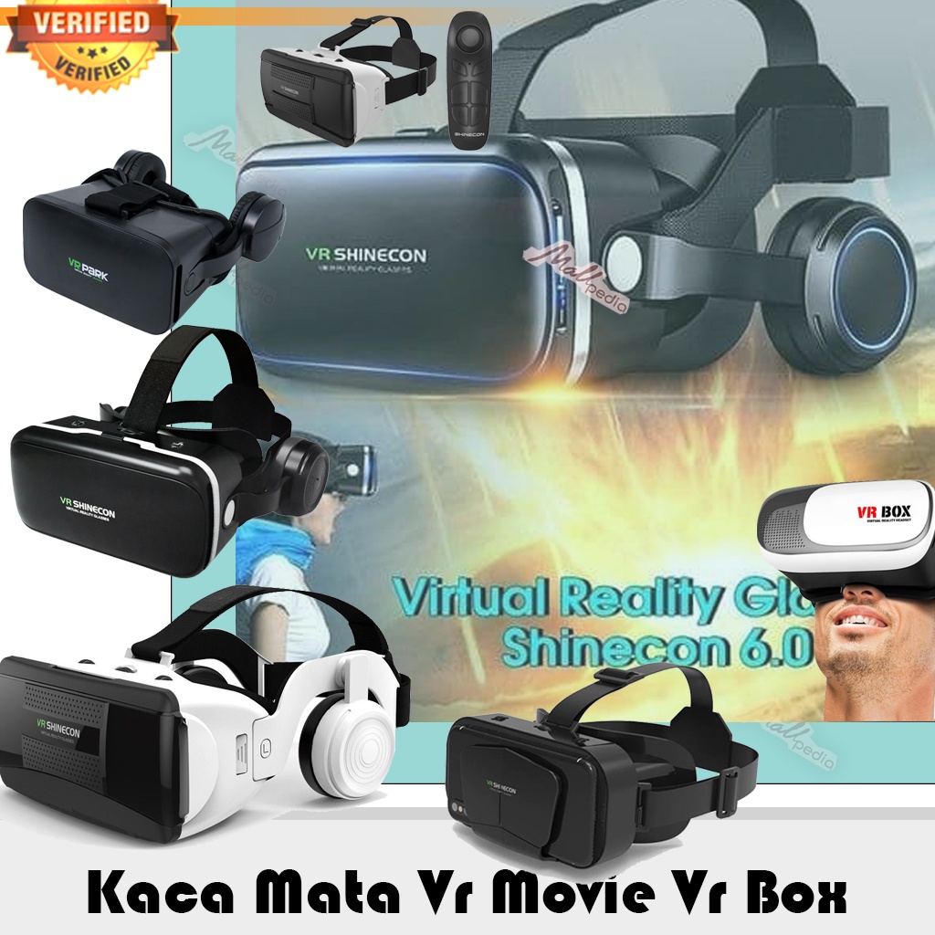 Jual SH8 VR movie kaca mata Virtual 3d Vr box Game Reality Glasses Plus ...