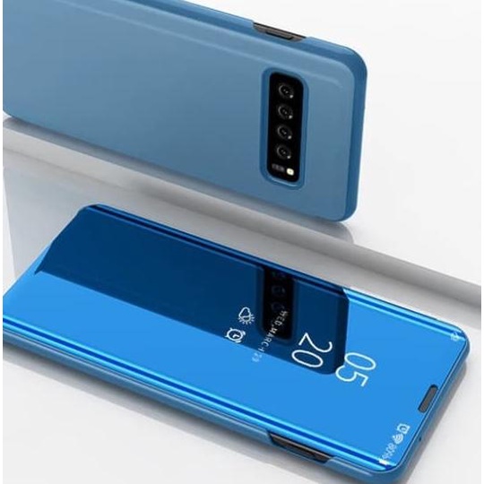 Jual Samsung Galaxy S10 Smart View Case Flip Standing Cover 1299 - Biru ...