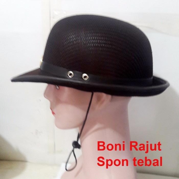 Jual Topi Pramuka Boni Putri Model Rajut Lapisan Dalam Spon Tebal ...