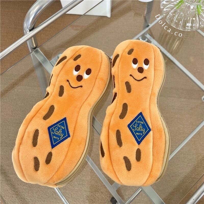 Jual [DOLCA] Cute Cookies Peanut Pencil Case Tempat Pensil Biskuit Lucu ...