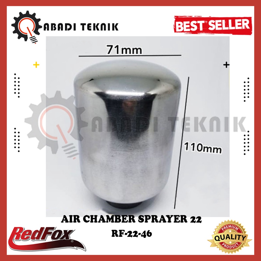 Jual AIR CHAMBER POWER SPRAYER TABUNG ANGIN SPAREPART MESIN CUCI MOTOR RF22 | Shopee Indonesia