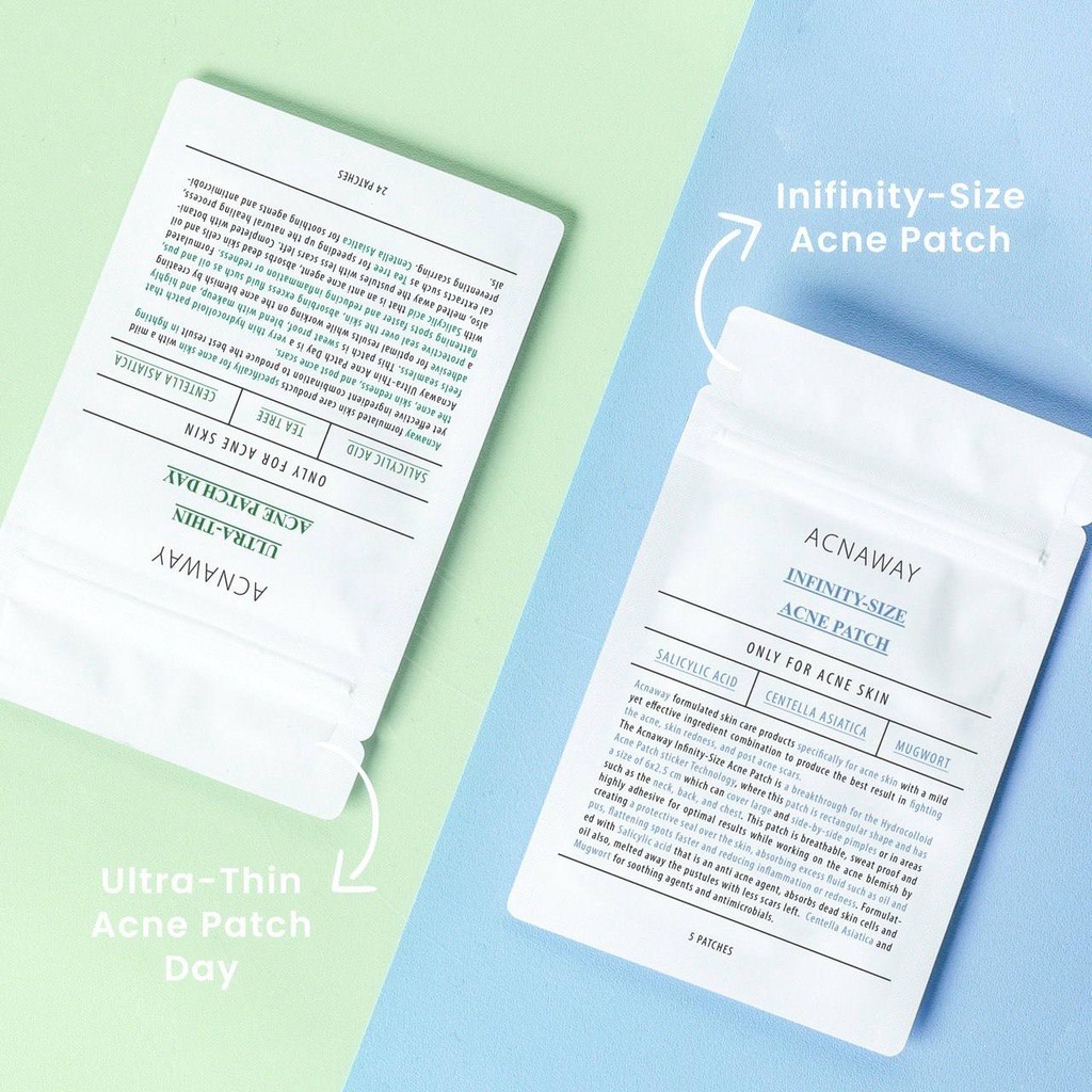Jual ACNAWAY Ultra Thin Acne Patch / Infinity Size Acne Patch (1 sachet ...