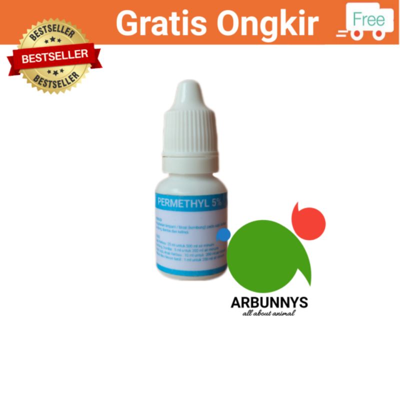 Jual Permethyl Obat Kembung Kelinci Kambing Sapi 10ml | Shopee Indonesia