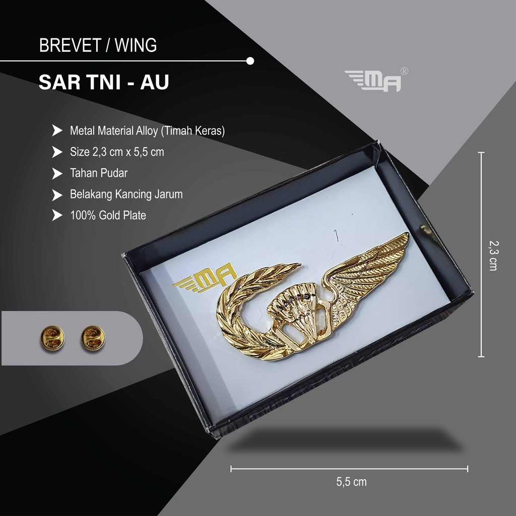 Jual WING SAR TNI AU PIN | Shopee Indonesia