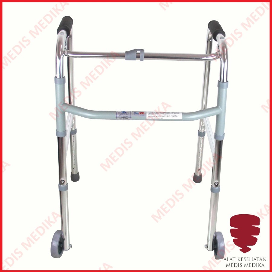Jual Walker Peralatan Bantu Penunjnag Gerak Jalan Duduk Roda Manula ...