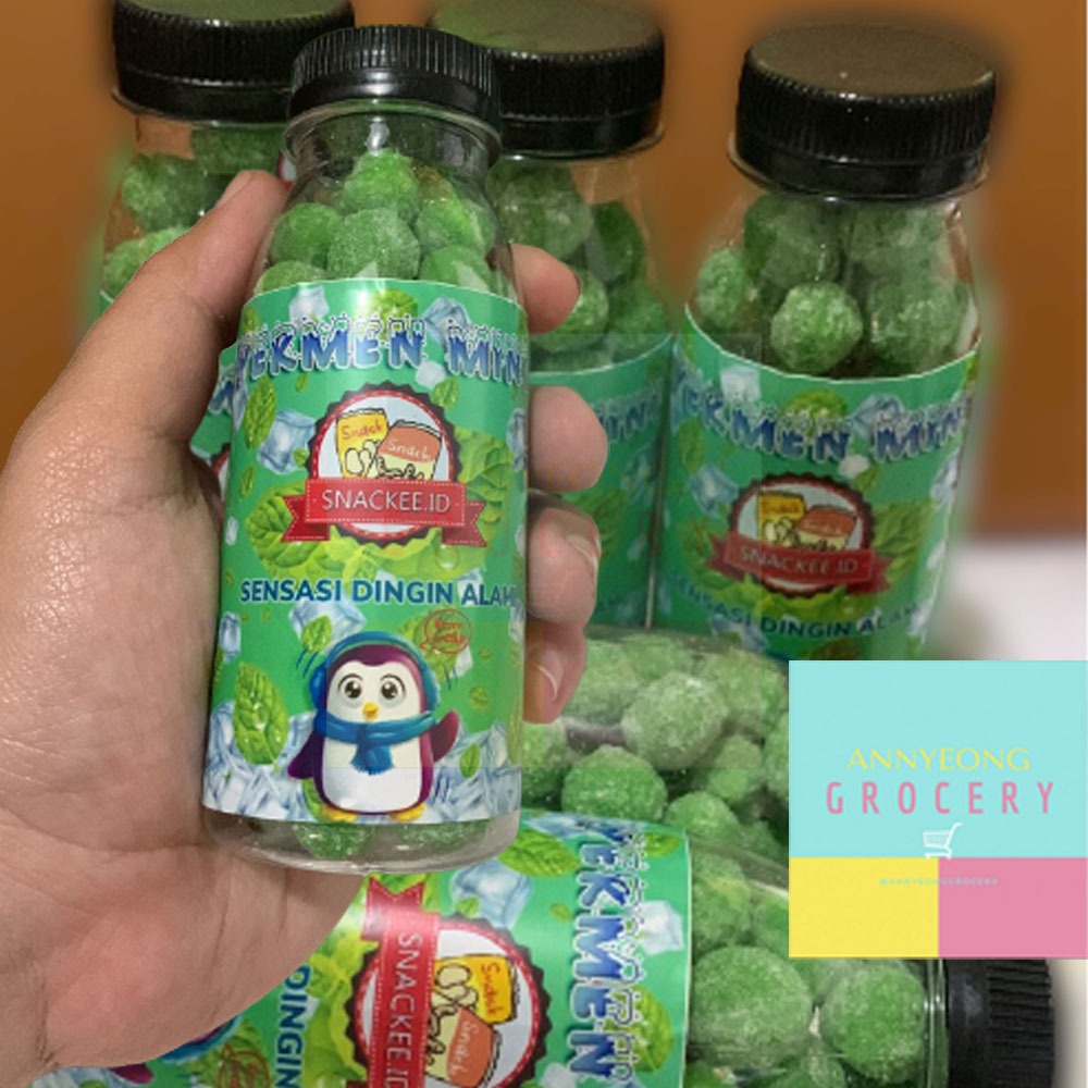 Jual PERMEN MINT BOTOL BONBON MINT SNACKEE MINT CANDY PERMEN KAYU PUTIH ...
