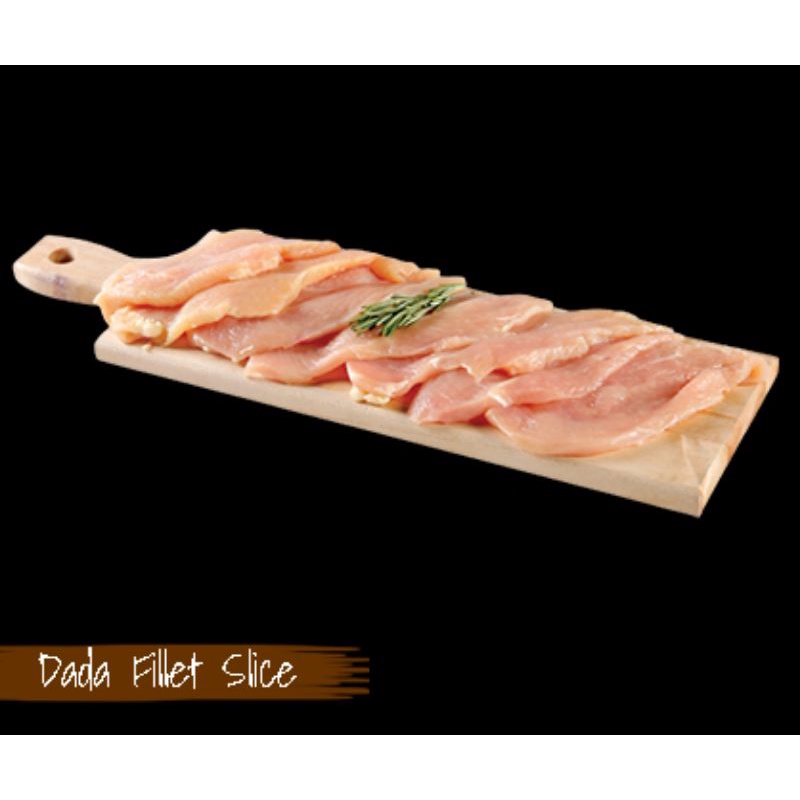 Jual Daging ayam Slice bbq barbeque dada ayam fillet filet 500 gram ...