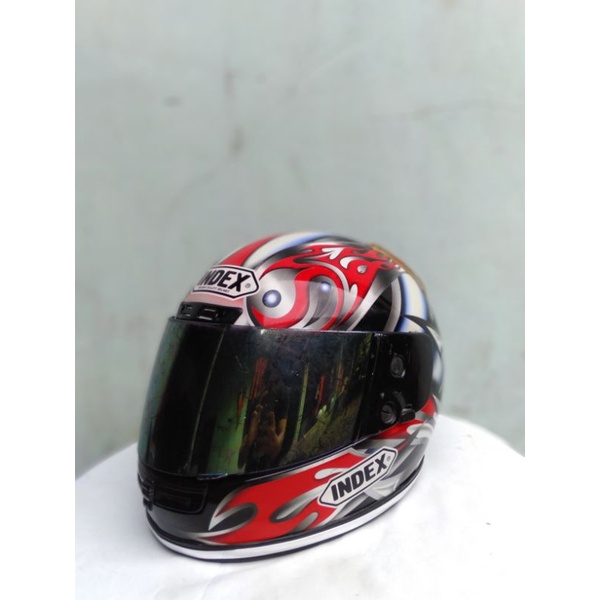 Jual helm fullface ori index balap race helm lawas ori jadul | Shopee ...