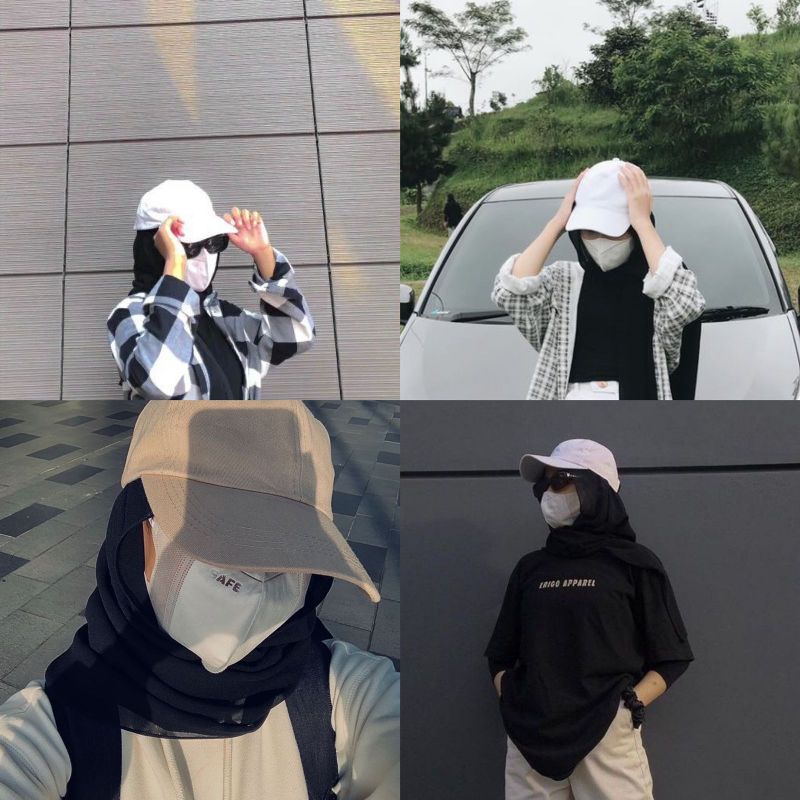 Jual Topi Polos Topi Baseball Polos Hitam Putih Cream Maroon Topi ...