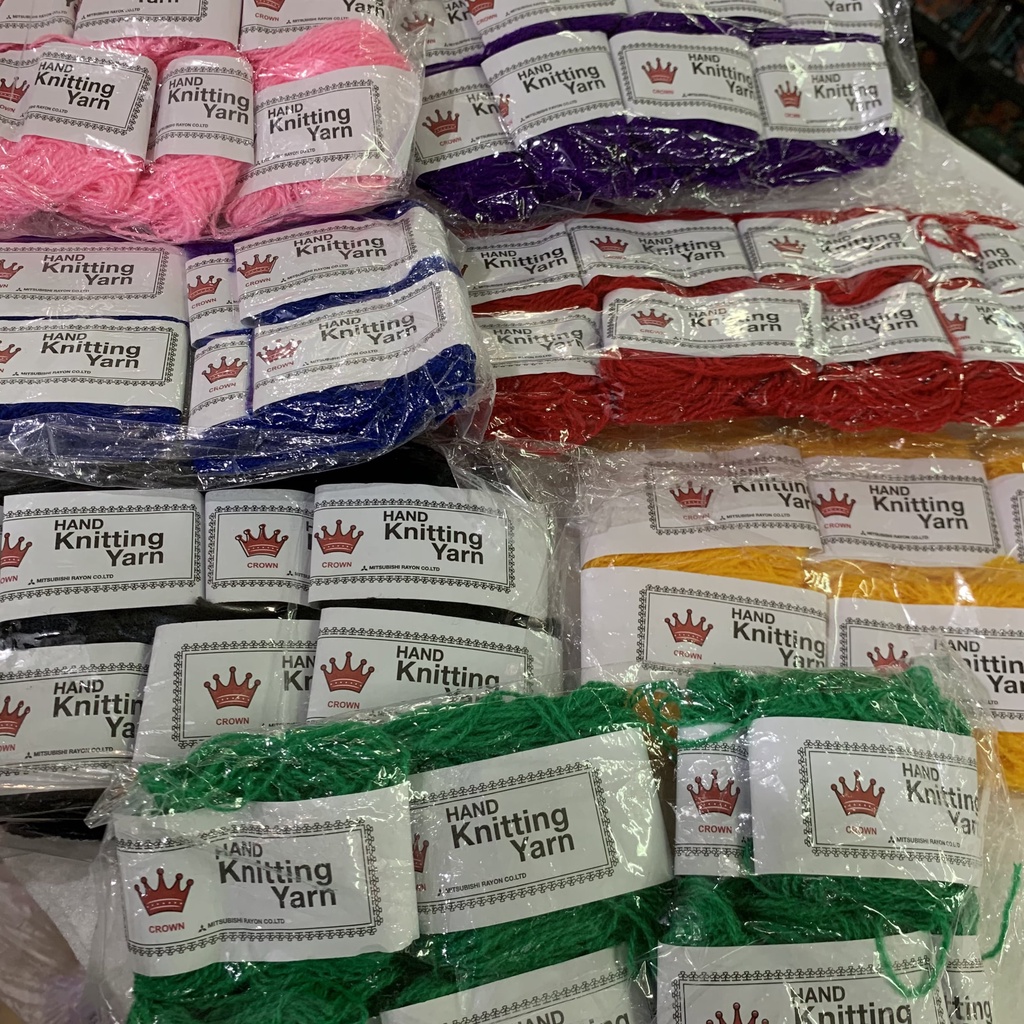 Jual BENANG RAJUT WOL PACK (ISI 8 ROLL) | Shopee Indonesia