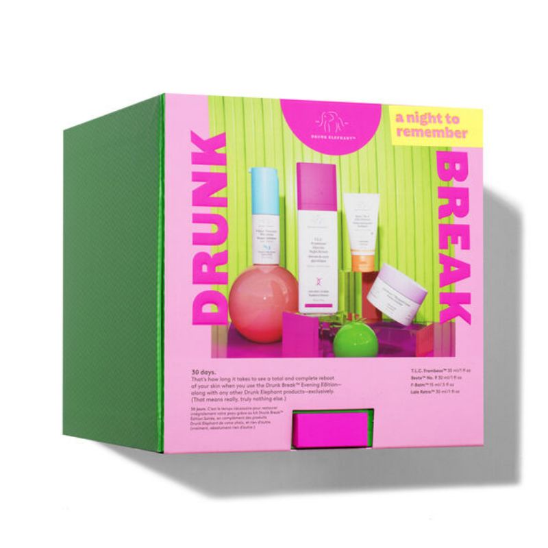 Jual DRUNK ELEPHANT DRUNK BREAK A NIGHT TO REMEMBER NIGHT KIT | Shopee ...