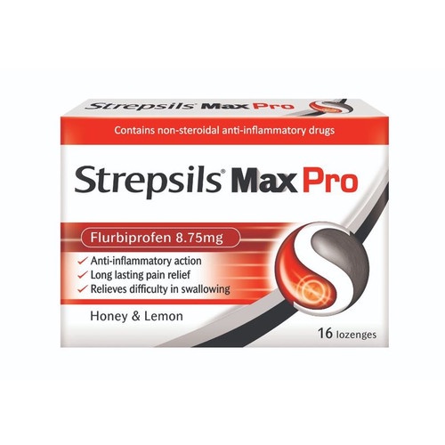 Jual Strepsils Max Pro 100% Original - permen obat batuk sakit ...