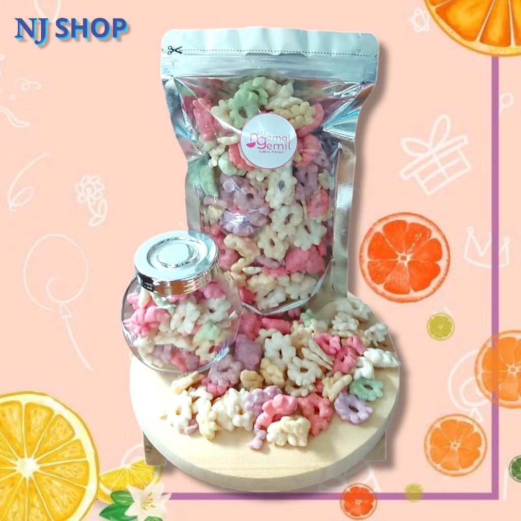 Jual [Snack Original] - Pilus Jepang Sakura Warna Pilus Bunga Kembang ...
