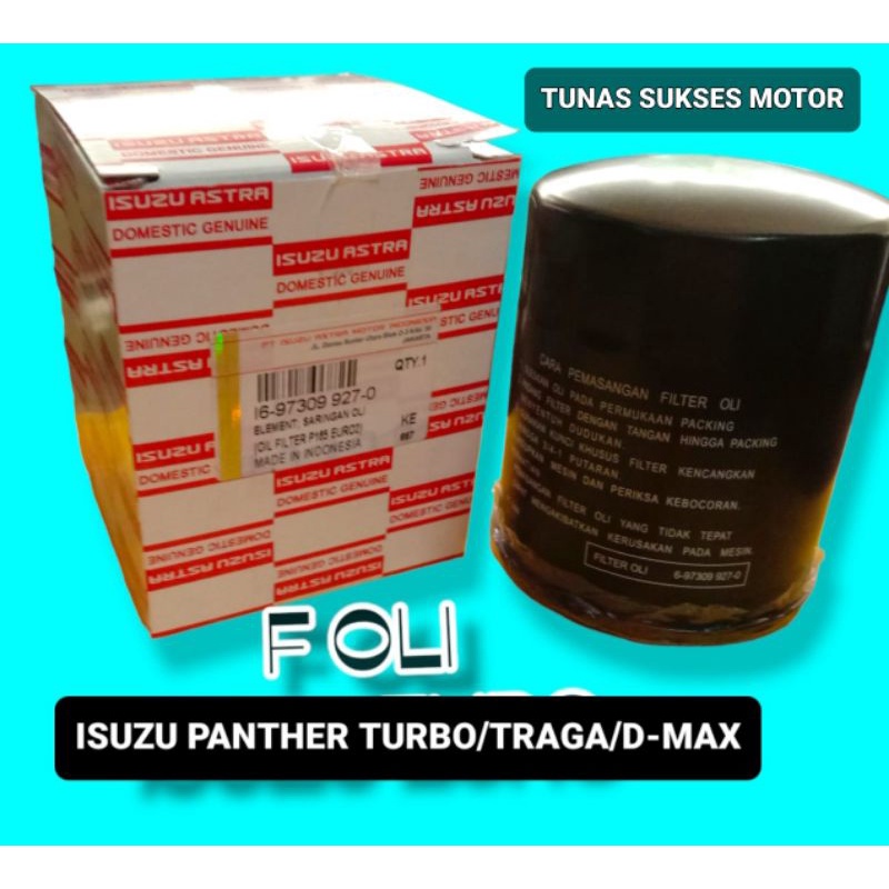 Jual FILTER OLI ISUZU GENUINE PANTHER TURBO/TOURING/ TRAGA/DMAX ...