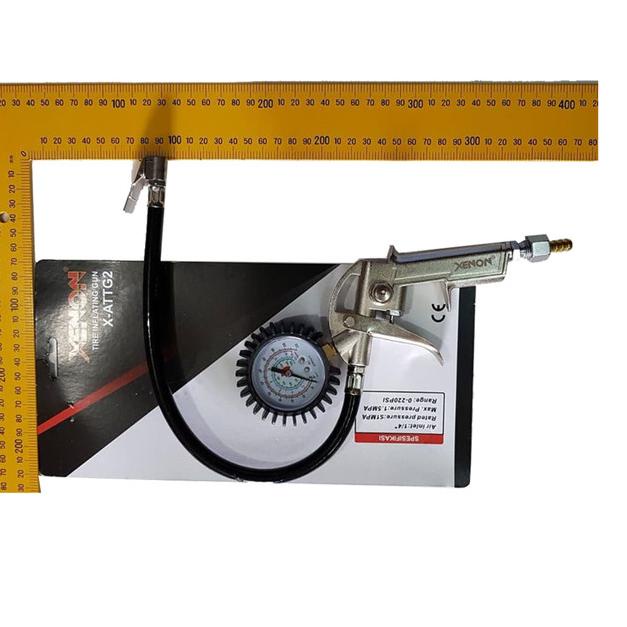 Jual Tire Inflator Air Pressure Gun Ukuran Angin 3 in 1 Isi Angin ...