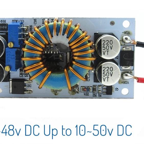 Jual High Power 250W Step Up Module Boost Converter 10-50V DC Led ...