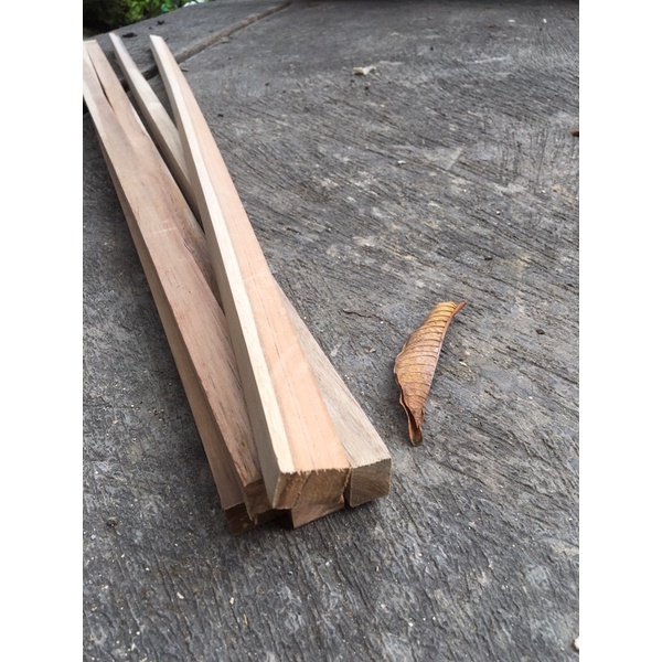 Jual reng kayu jati 2cm x 3cm panjang 30cm | Shopee Indonesia