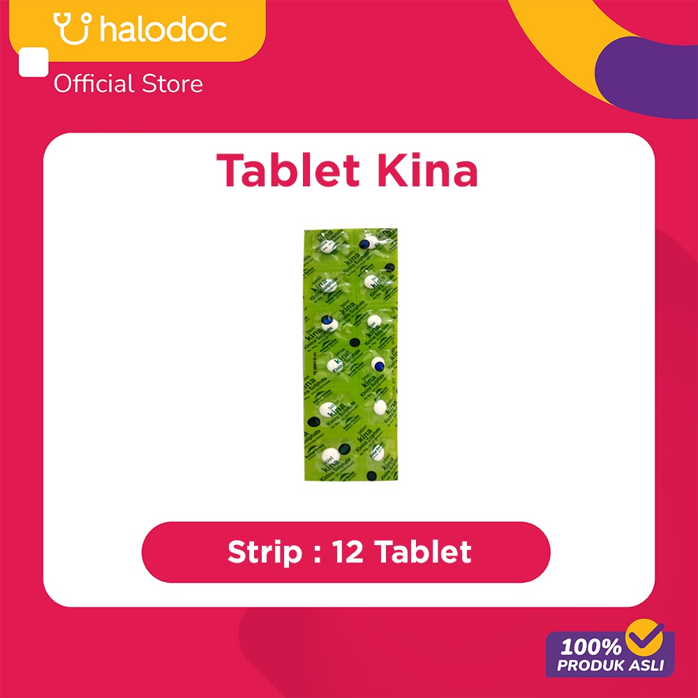 Jual Tablet Kina 12 Tablet | Shopee Indonesia